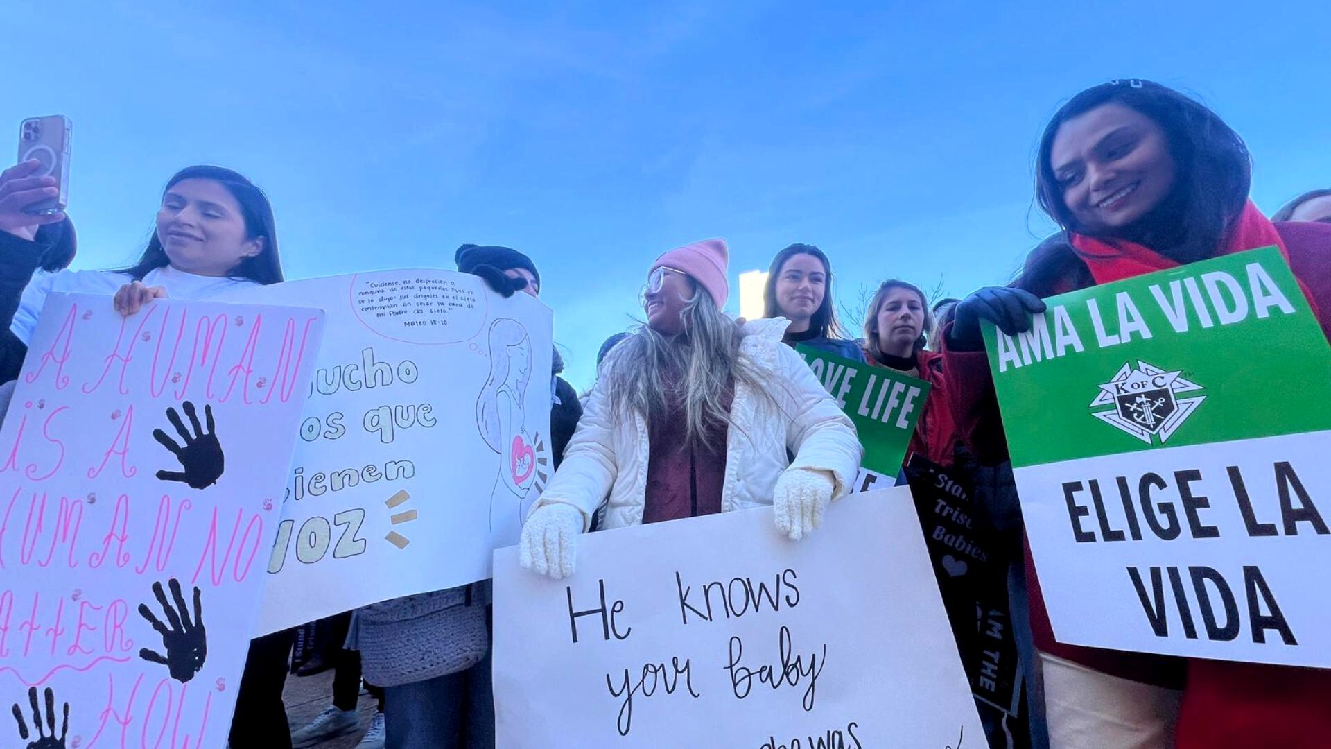 Grupos católicos de Dallas hacen marcha contra el aborto y provida ...