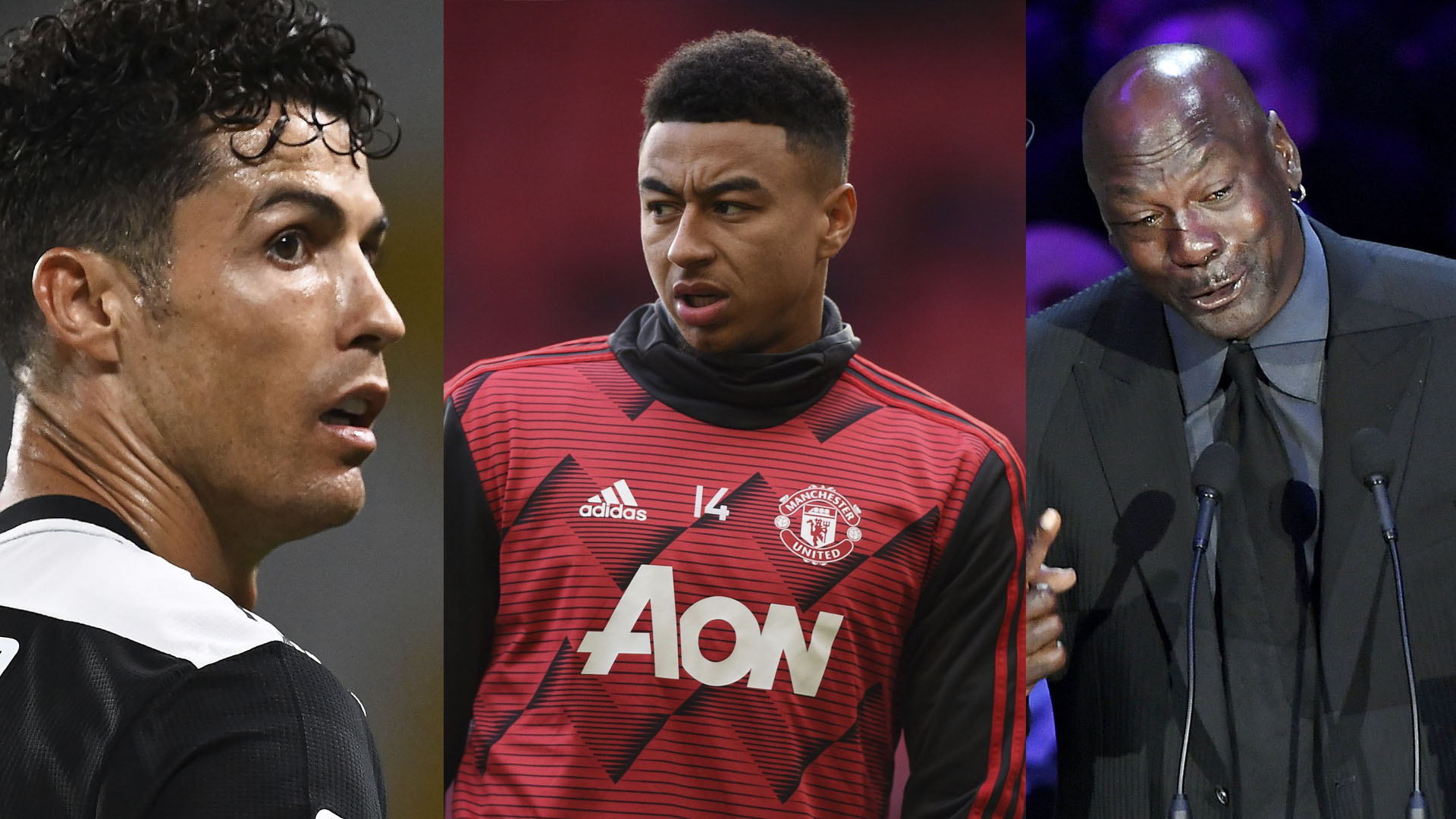Lingard se atreve a comparar a Cristiano Ronaldo con Michael Jordan ...