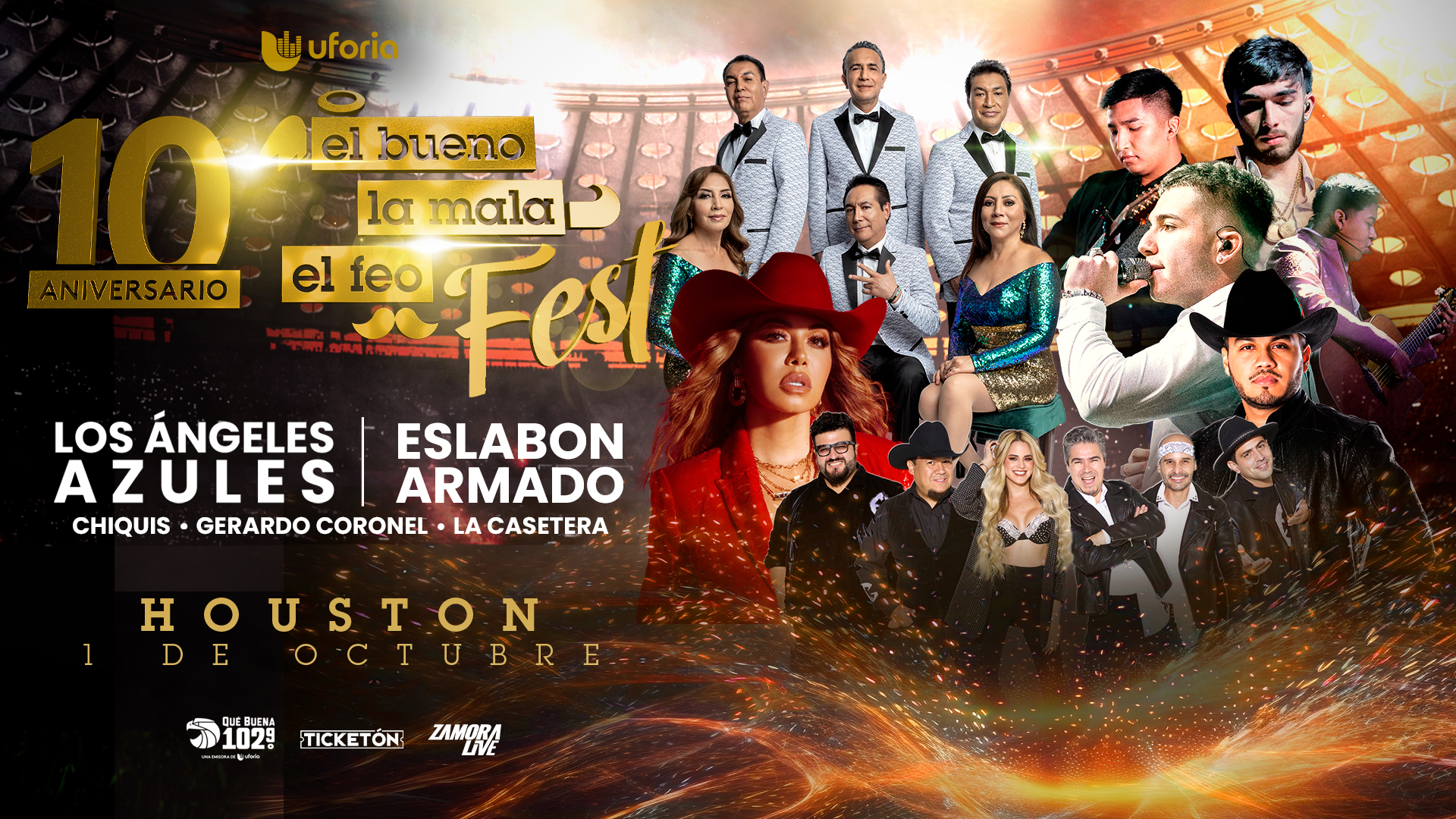 Houston se prepara para la fiesta del año: El Bueno Mala Feo Fest 2023 ...