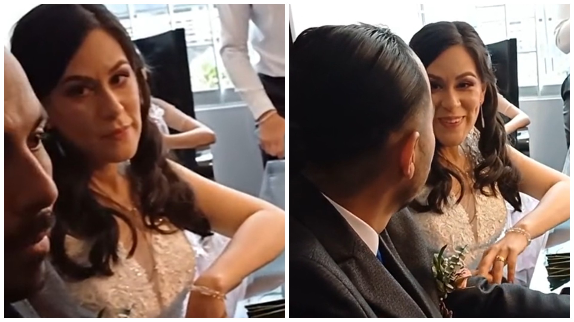 Novia se arrepiente de casarse en plena boda y el video causa polémica en TikTok | Shows ...