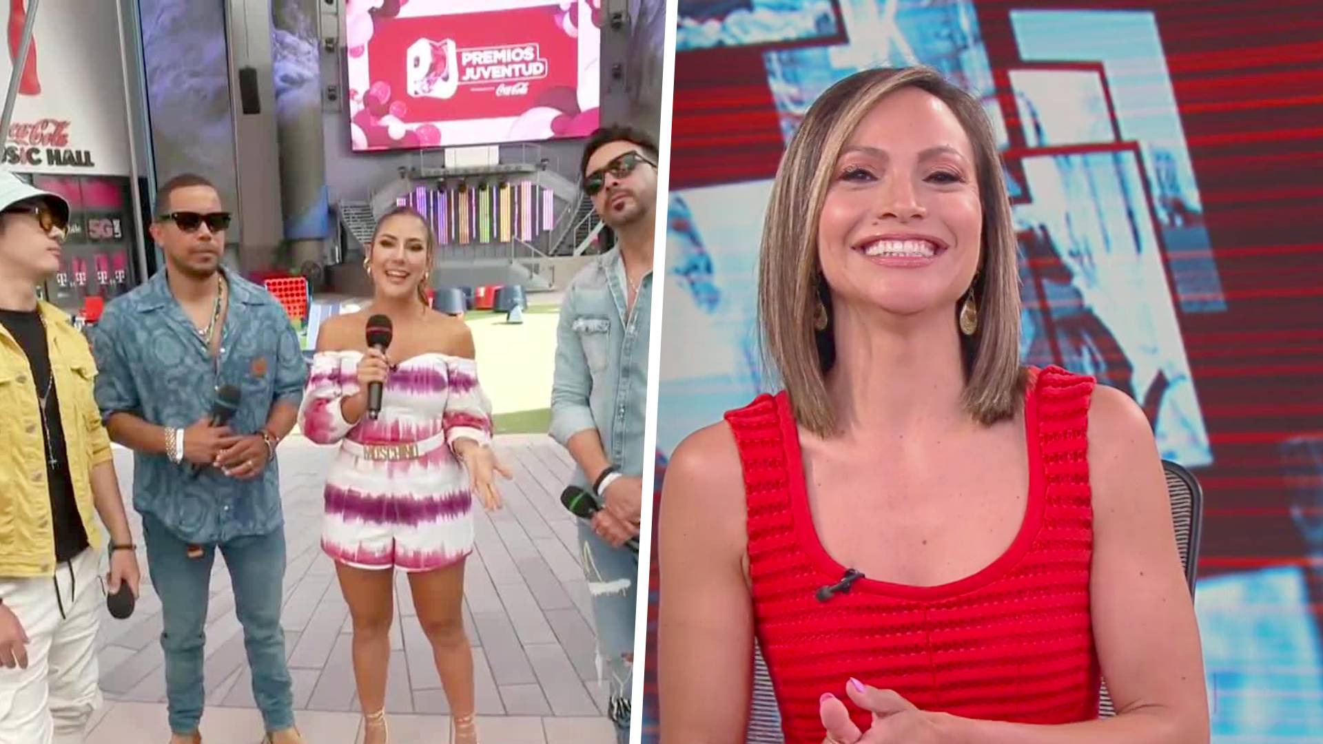 Satcha Pretto se sonrojó con el detalle especial que el grupo Ilegales ...