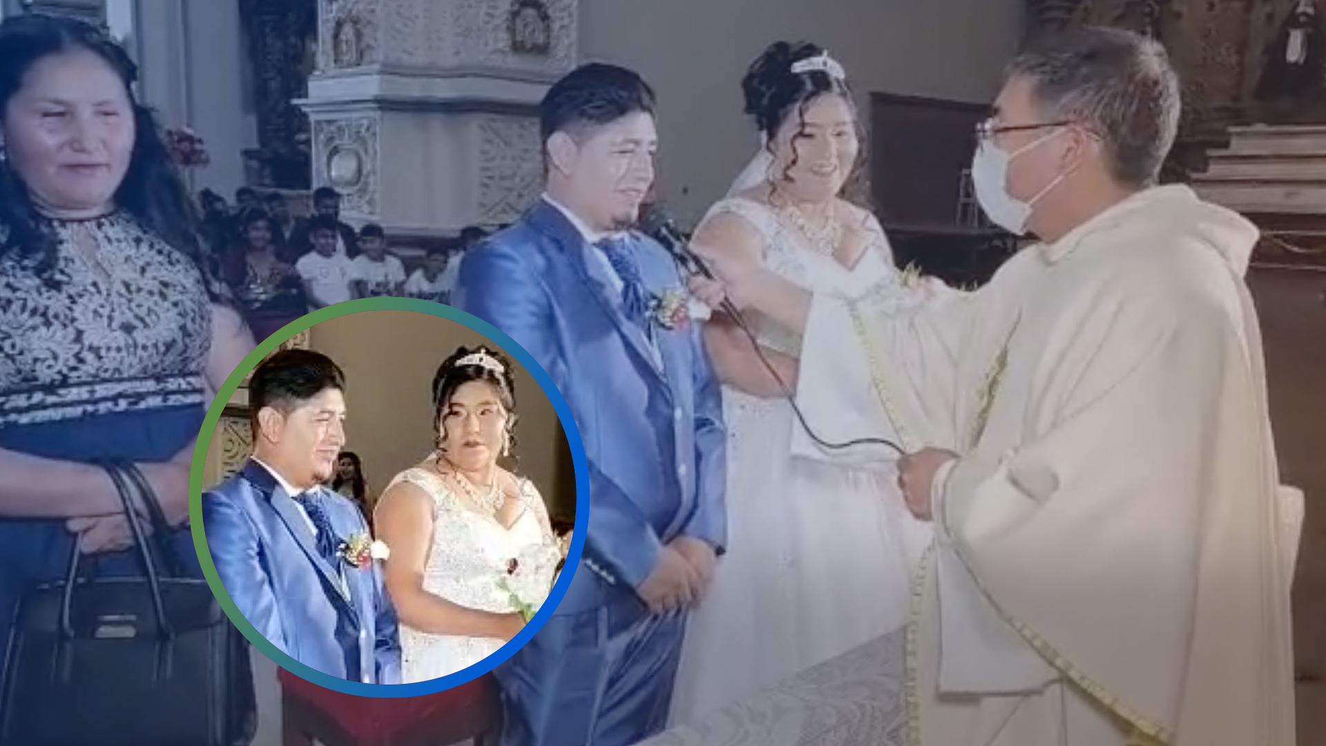 En plena boda (y frente al sacerdote) novio revela que lo están obligando a casarse y se ...