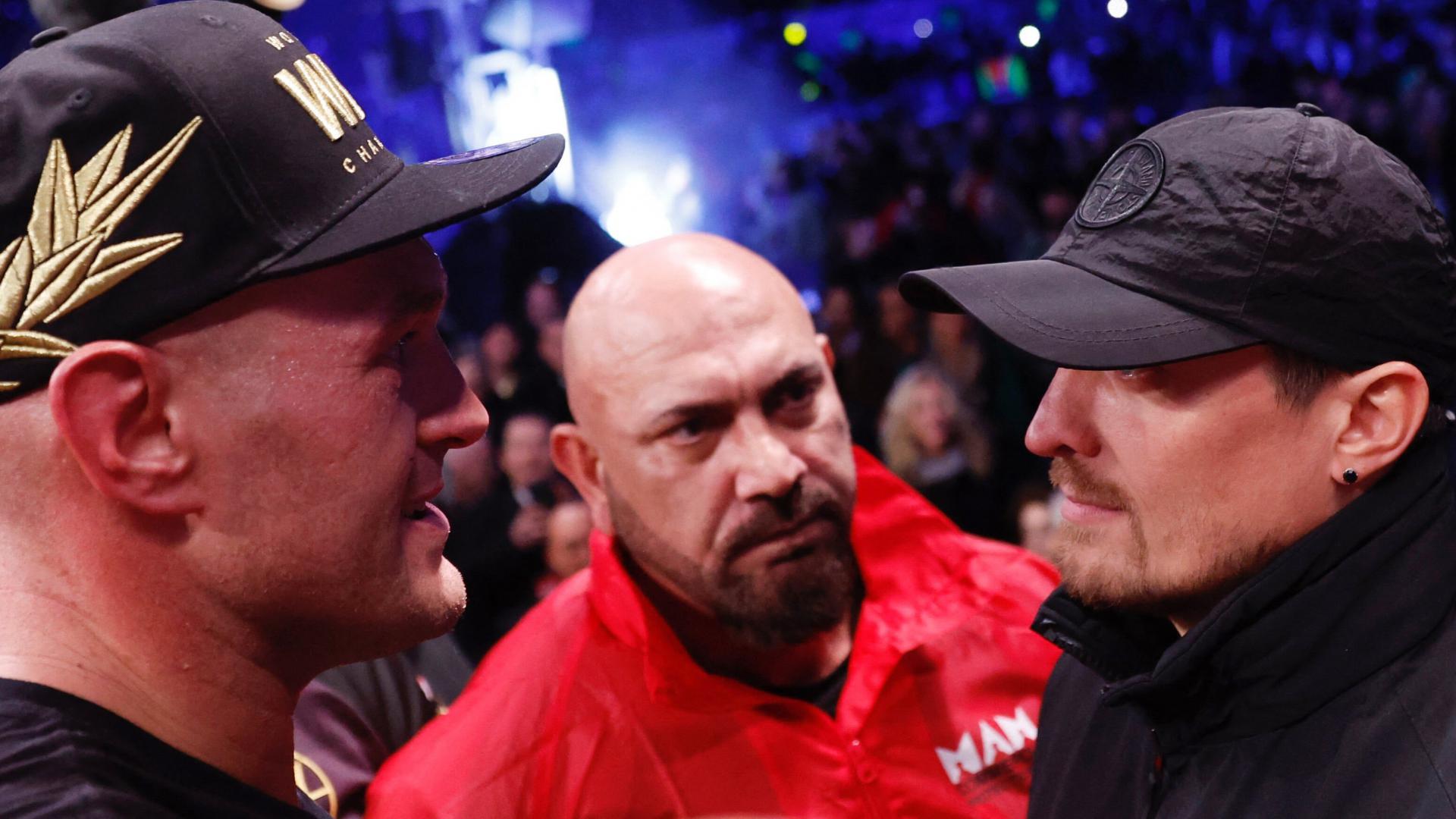 Oleksandr Usyk acepta oferta del 30 por ciento ganancias para enfrentar ...