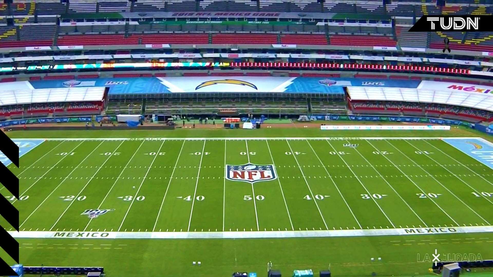 El Estadio Azteca se declara listo para recibir a Chargers y Chiefs ...