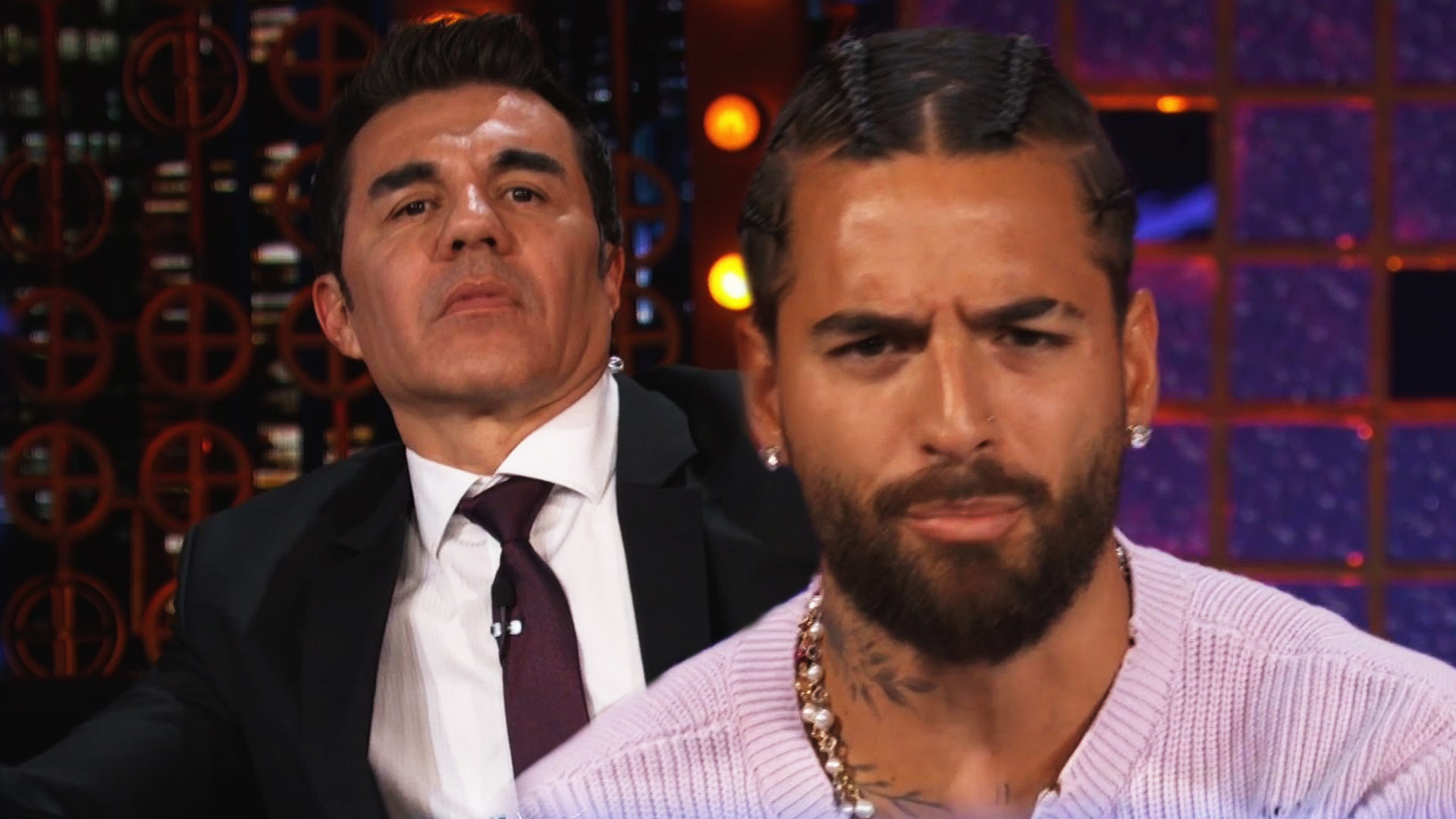 Maluma y Adrián Uribe se enfrentaron en una candente batalla de ...