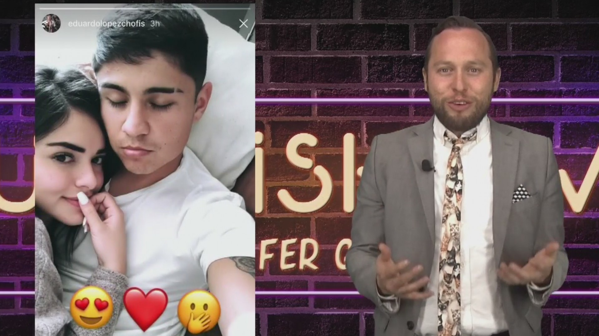 Univishow: La ‘Chofis’ López está tan enamorado, que hasta dormido se ...