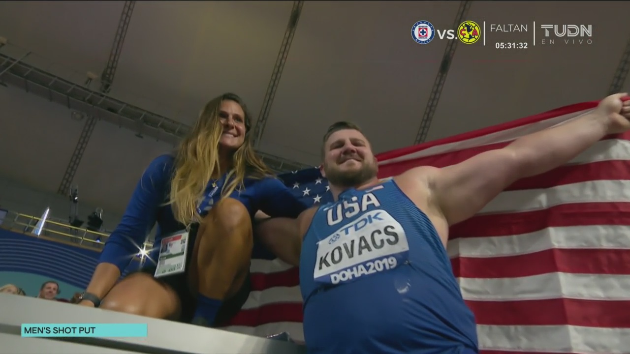 Kovacs se proclama campeón en lanzamiento de bala | TUDN Más Deportes ...