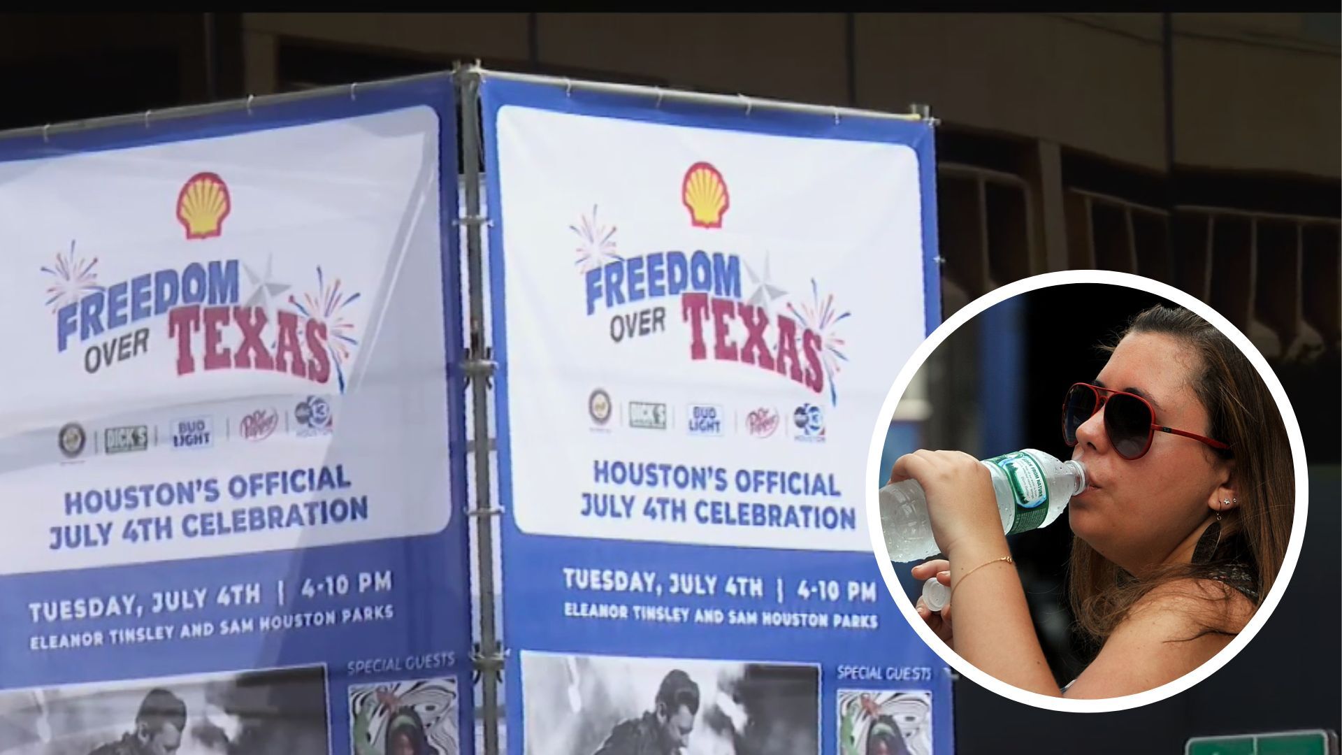Freedom Over Texas en Houston: los planes de mitigación del calor para ...