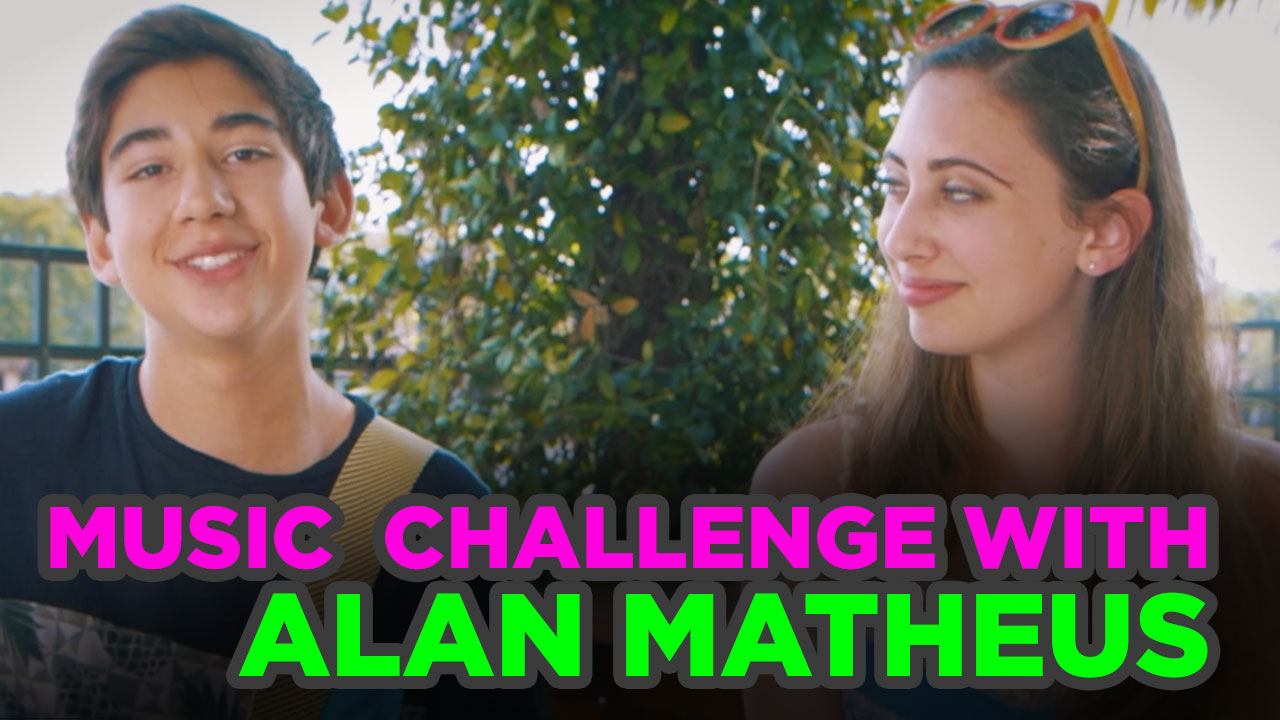 Alan Matheus Music Challenge with Ximena Dergal | Realities La Banda | Univision