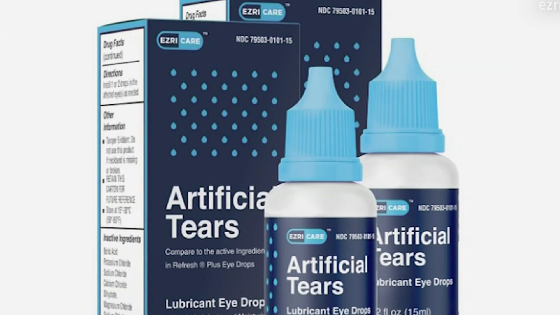 Los CDC advierten sobre las gotas para los ojos EzriCare relacionadas ...