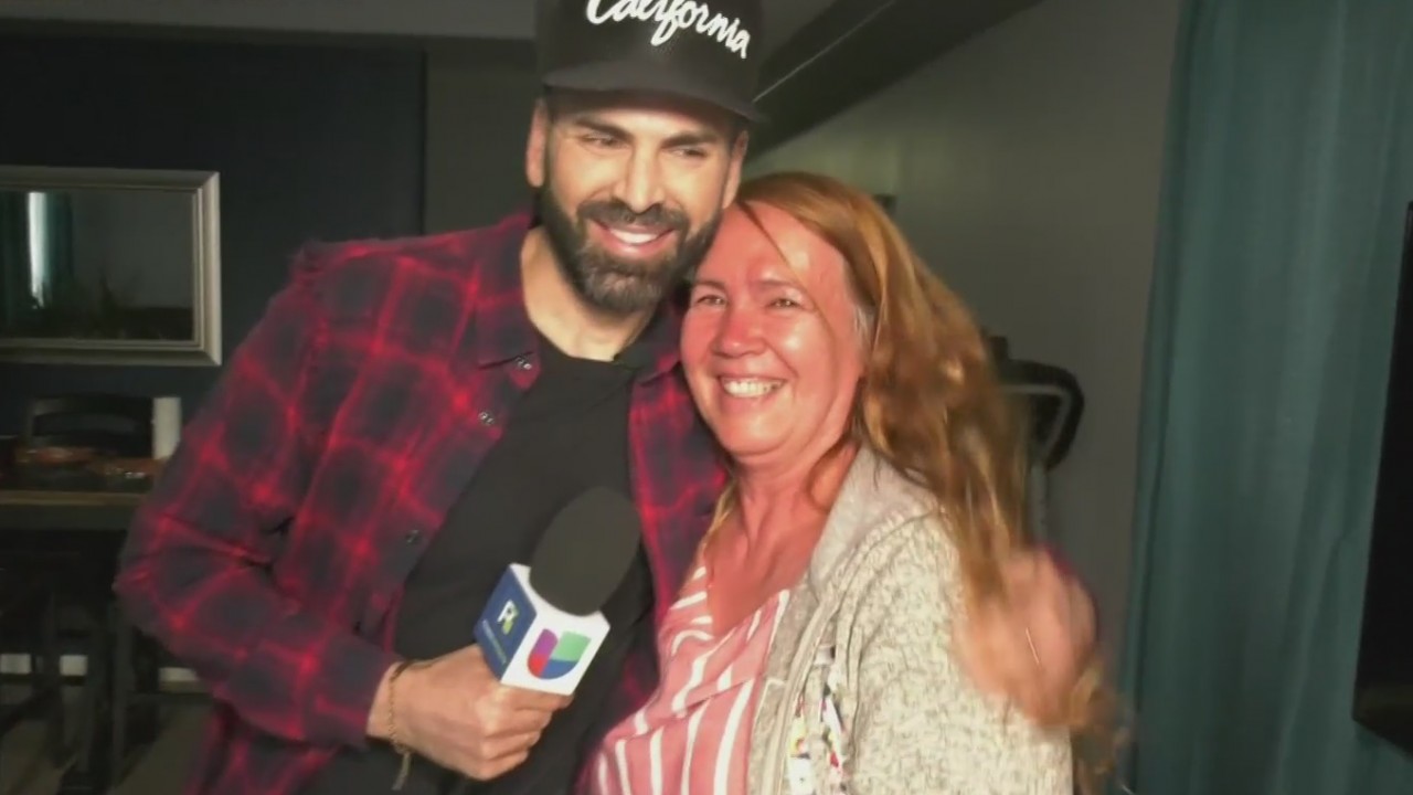 La sorpresa que recibió esta madre inmigrante de parte de Jomari Goyso | Shows Primer Impacto ...