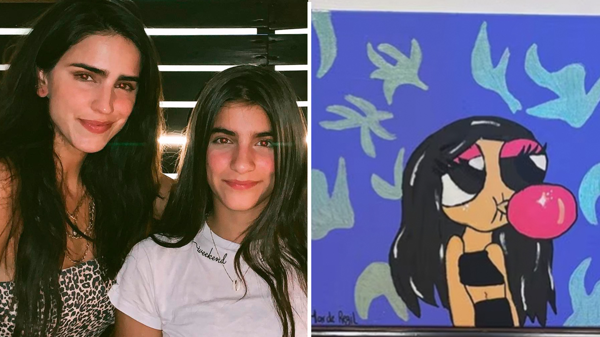 Bárbara De Regil Defiende A Su Hija Mar De Las Críticas Por Vender Sus Pinturas Y Le Llueven Más