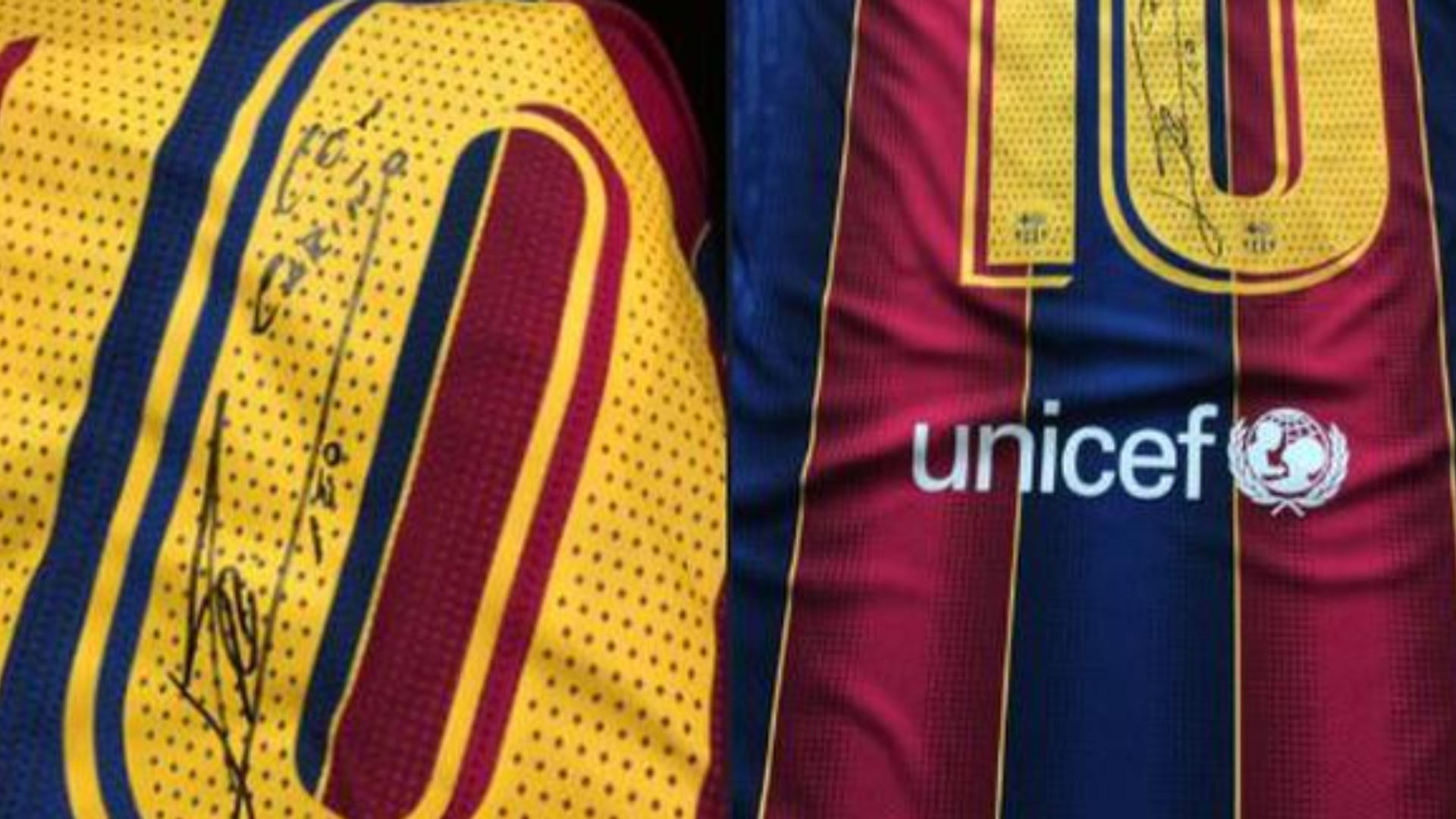 Messi dona tres playeras firmadas en agradecimiento por 50 mil vacunas ...