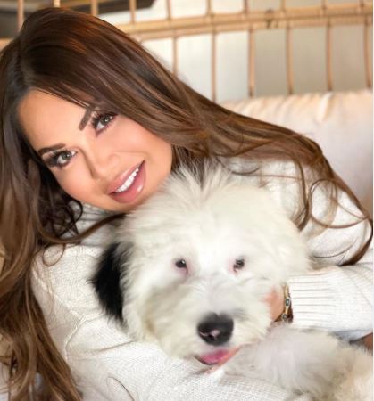 Él es Pancho Marín, el perro de Chiquis que está enamorando a todos en ...