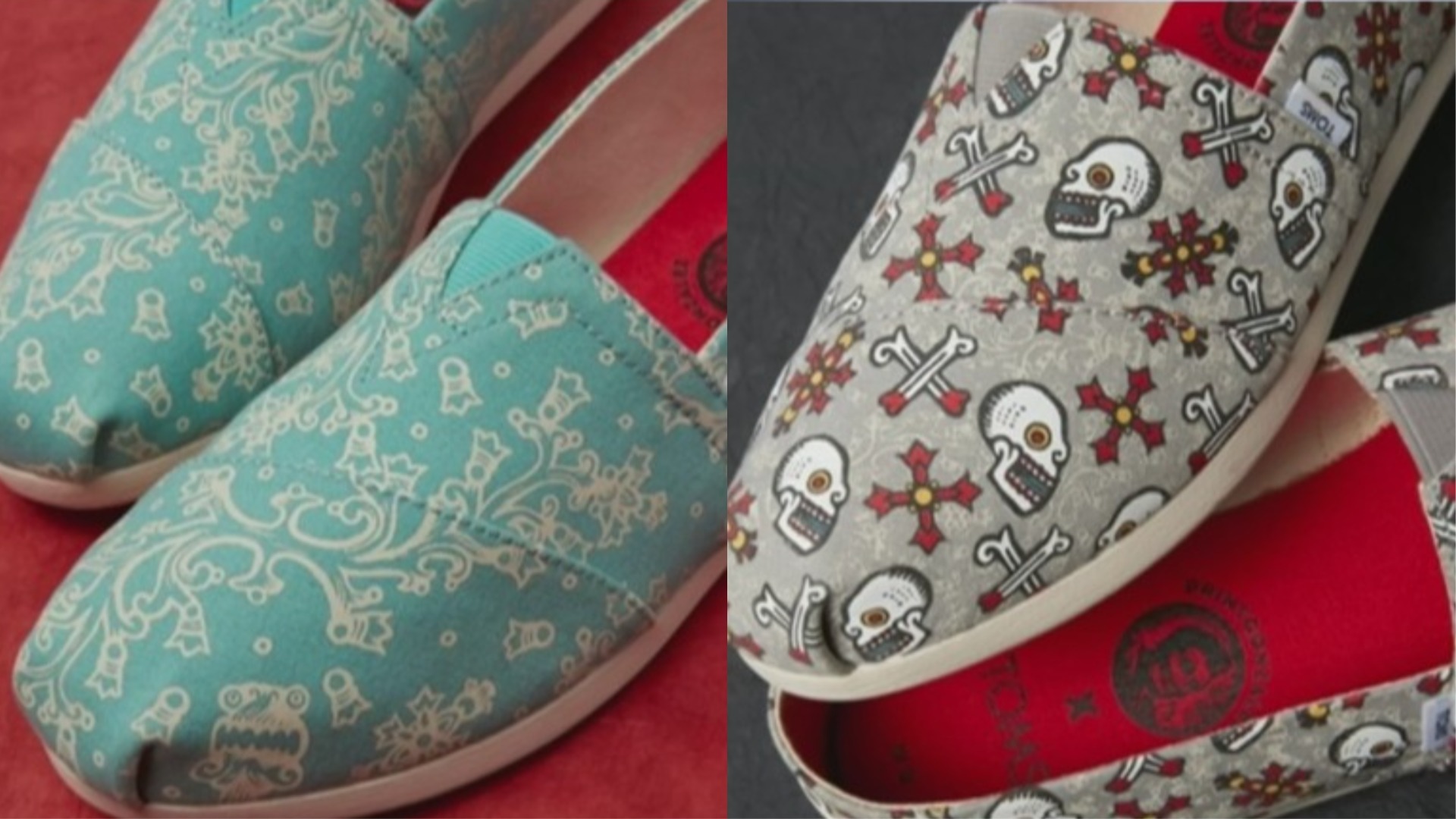 Empresa de calzado Toms lanza edición limitada por el Día de Muertos en ...