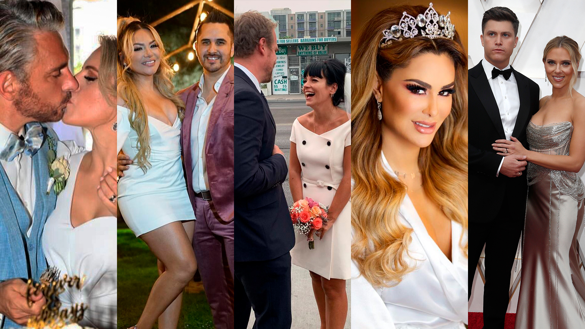 Helen Ochoa, Ninel Conde y otras 10 parejas que se casaron en medio del ...