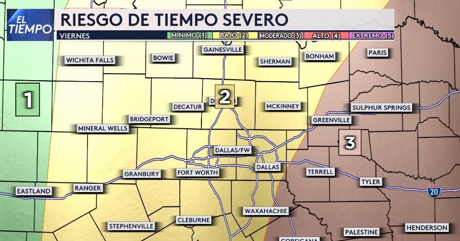 Se acerca una fuerte tormenta con posibilidad de tiempo severo para el ...