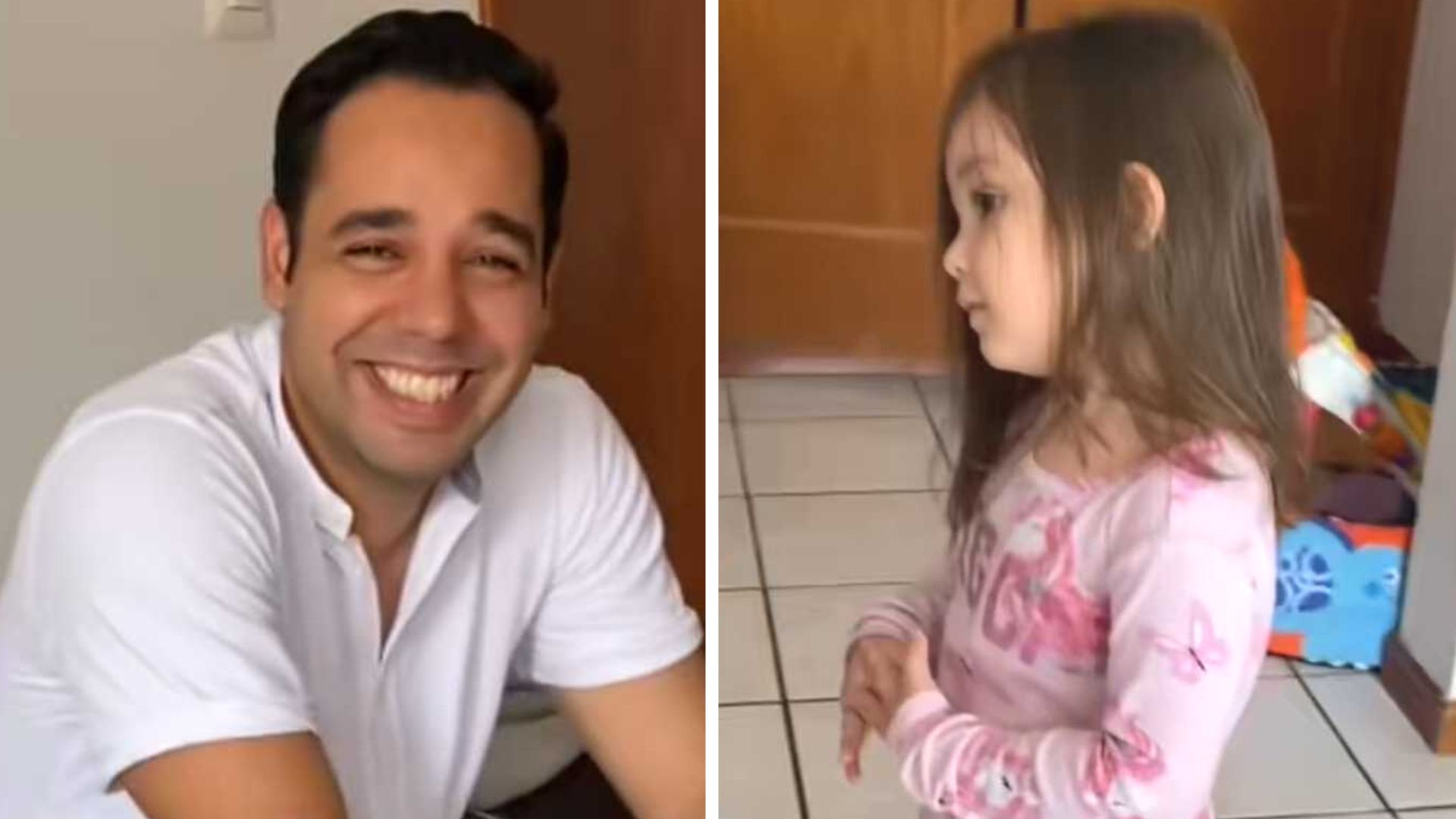 TikTok: Niña se pone triste después de ver a su papá sin bigote: lloró ...