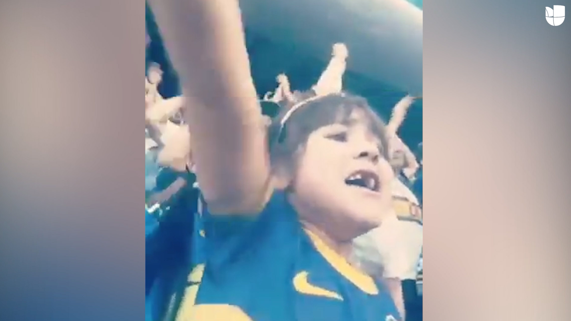 Los apasionados cánticos de una tierna fan de Boca que quiere la Copa ...