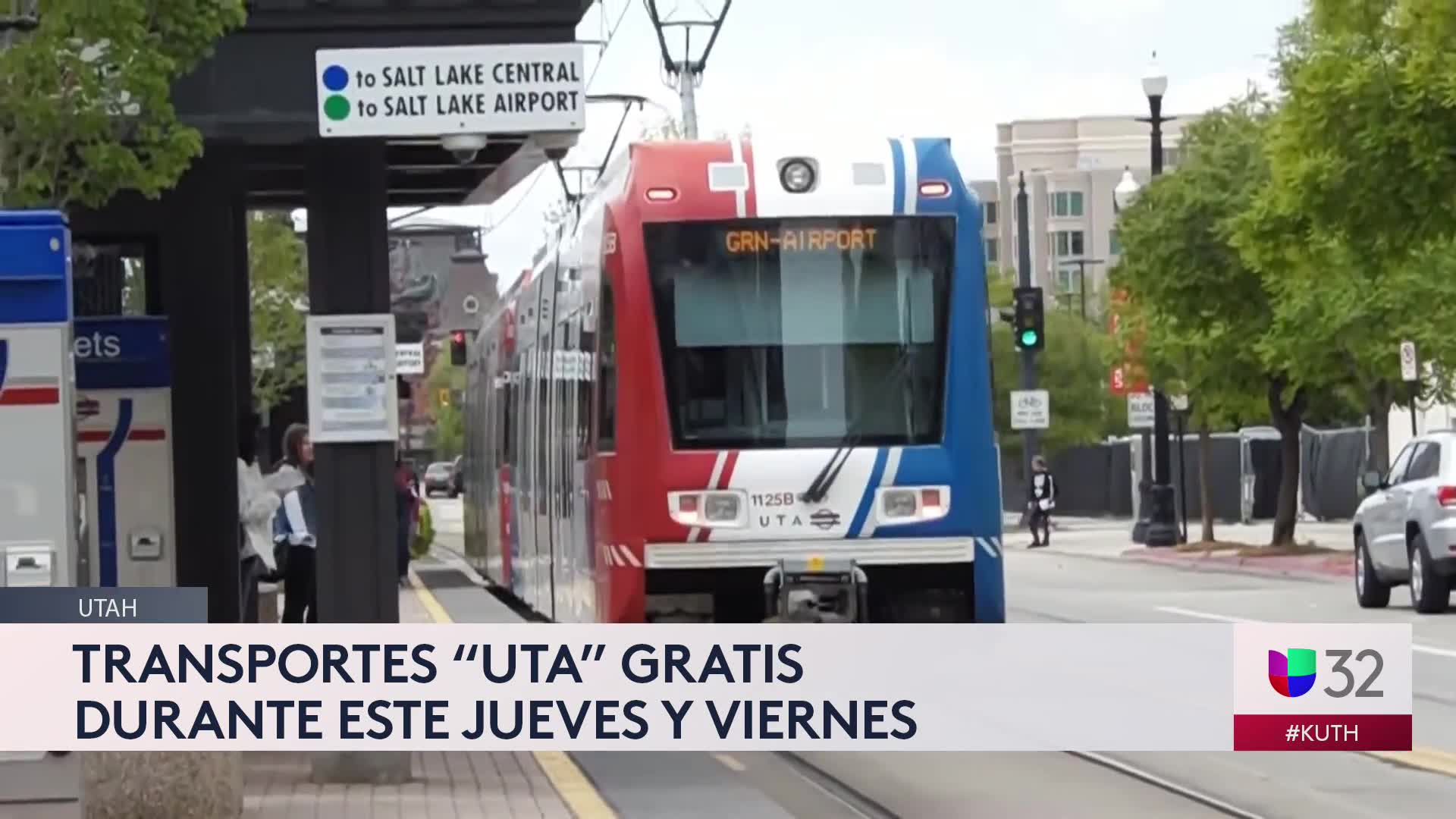 Transporte UTA gratis para los usuarios jueves y viernes | Video ...