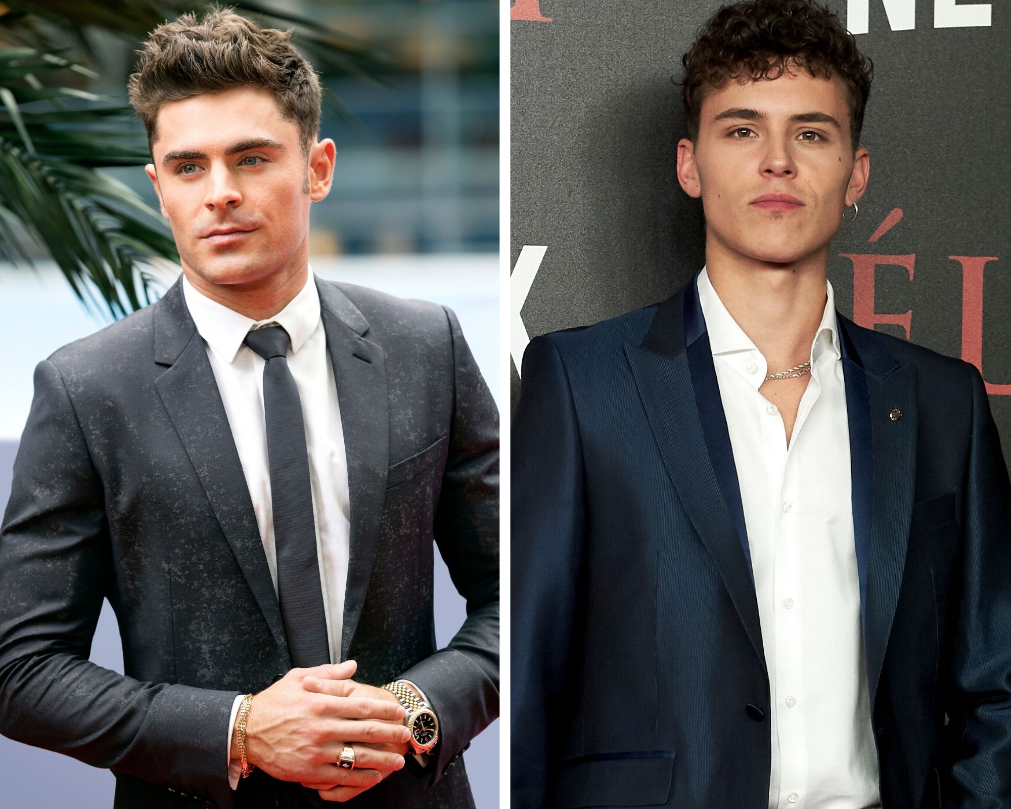 Zac Efron vs. Arón Piper: Internet compara a ambos actores y fans ...