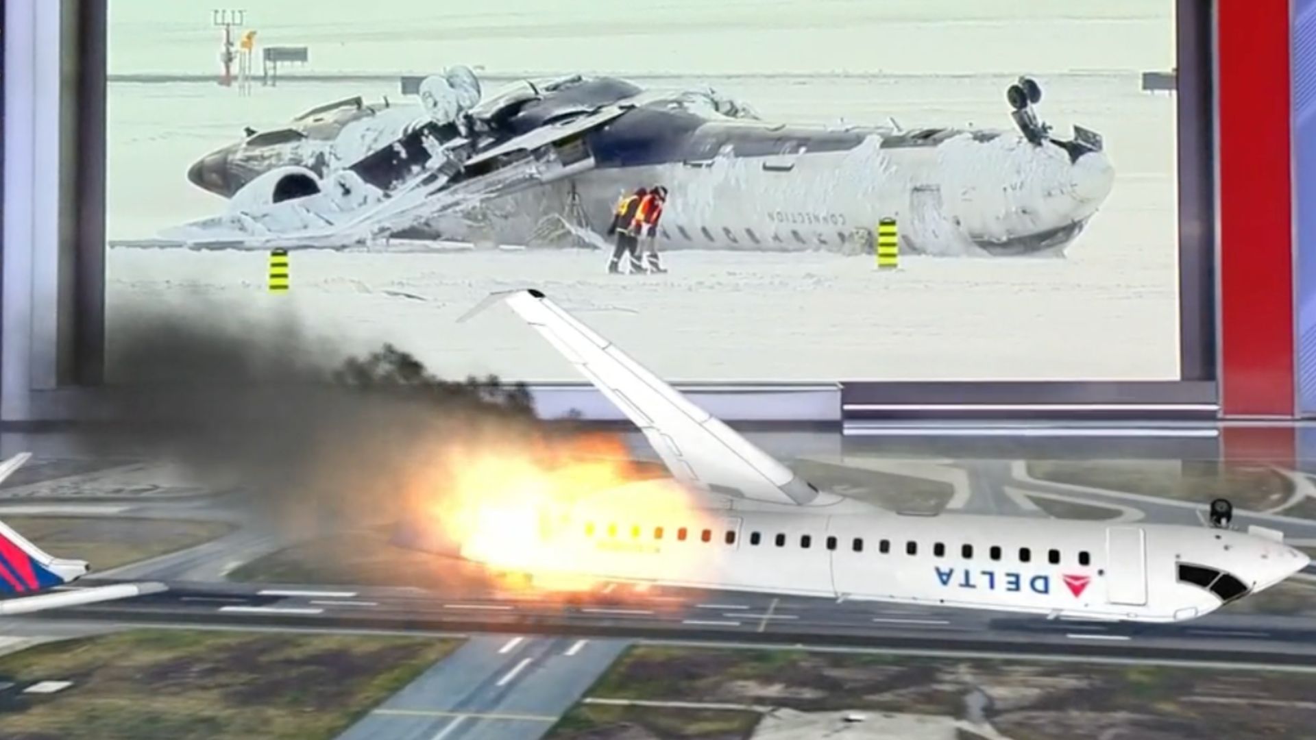Mira en realidad aumentada los detalles del avión de Delta Airlines que ...
