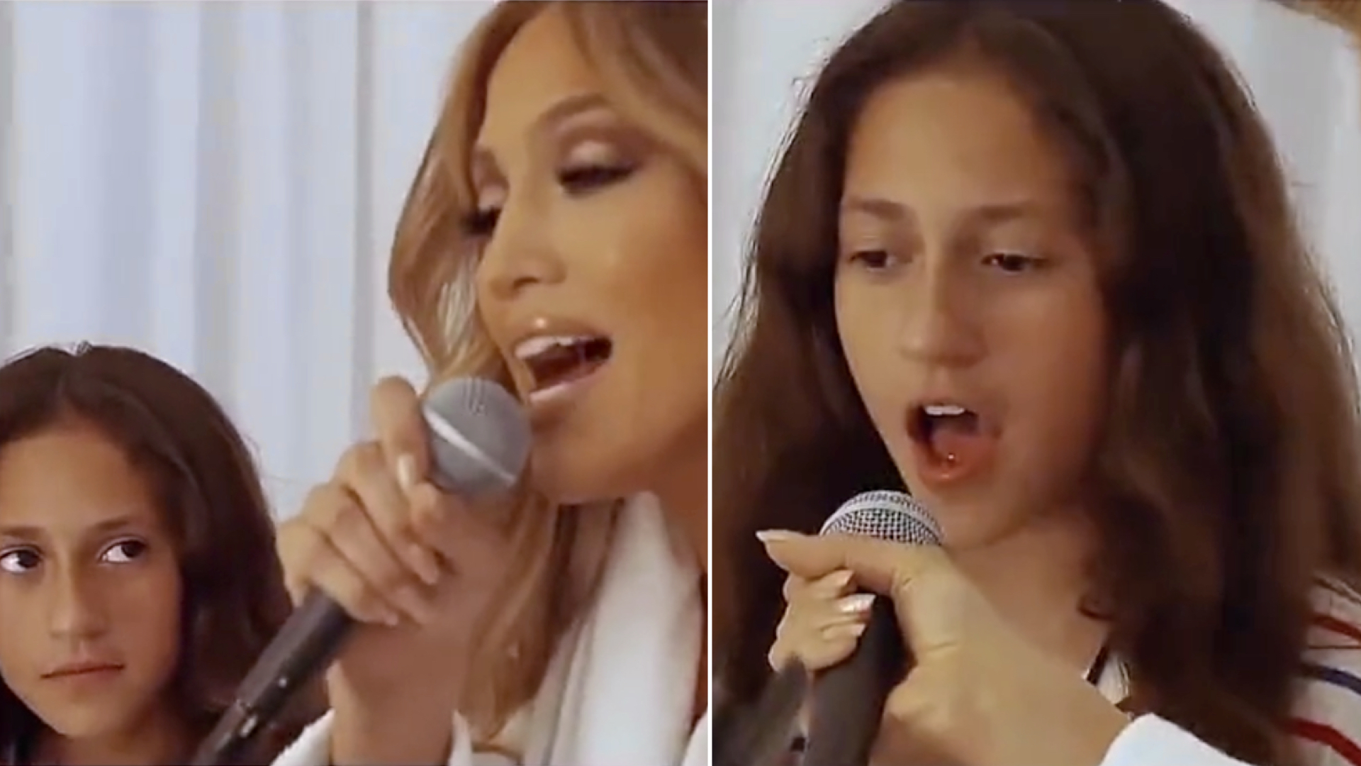 La hija de JLo impactó con su hermosa voz: Emme y la cantante ... La hija de JLo impactó con su hermosa voz: Emme y la cantante ...
