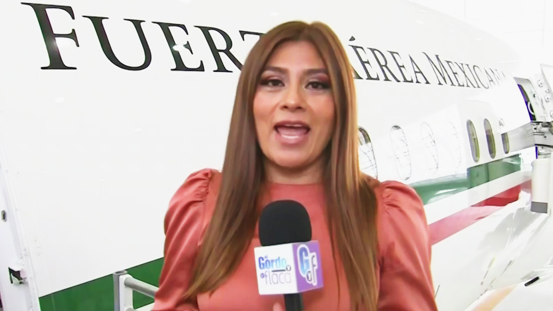 En exclusiva, El Gordo y La Flaca pudo colarse al interior del avión ...