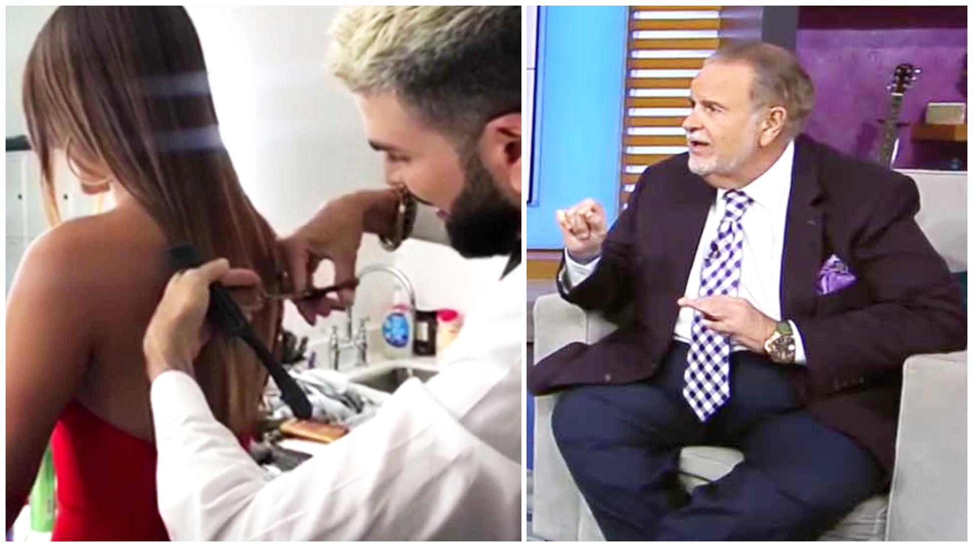 ¿Por qué El Gordo catalogó como "un desastre" el corte de cabello de Jomari Goyso a Clarissa ...