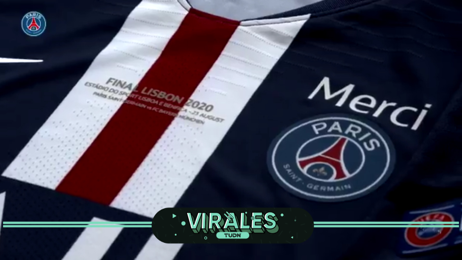 ¡Hermosa! Así es la playera del PSG para la final de la Champions ...