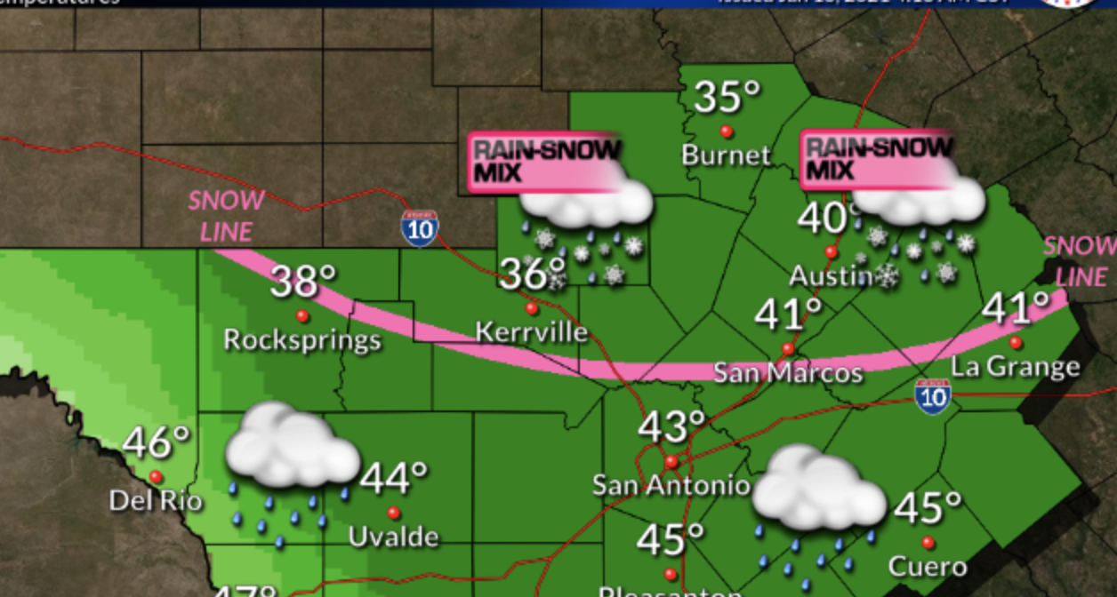 Nieve en Texas: emiten avisos y vigilancias de tormenta invernal para ...