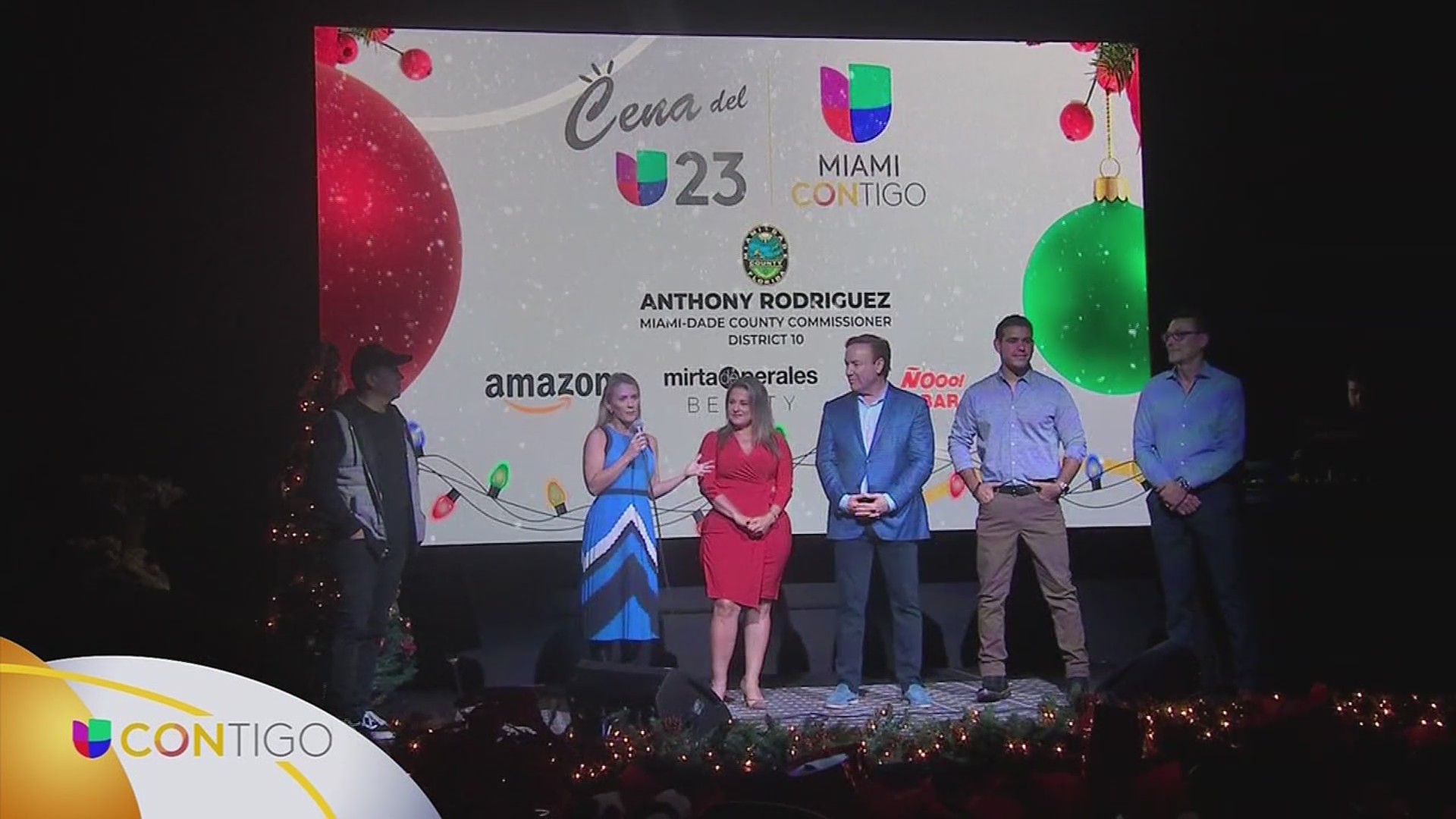 Así se vivió la tradicional cena de Univision 23 | Video | Univision 23 Miami WLTV | Univision