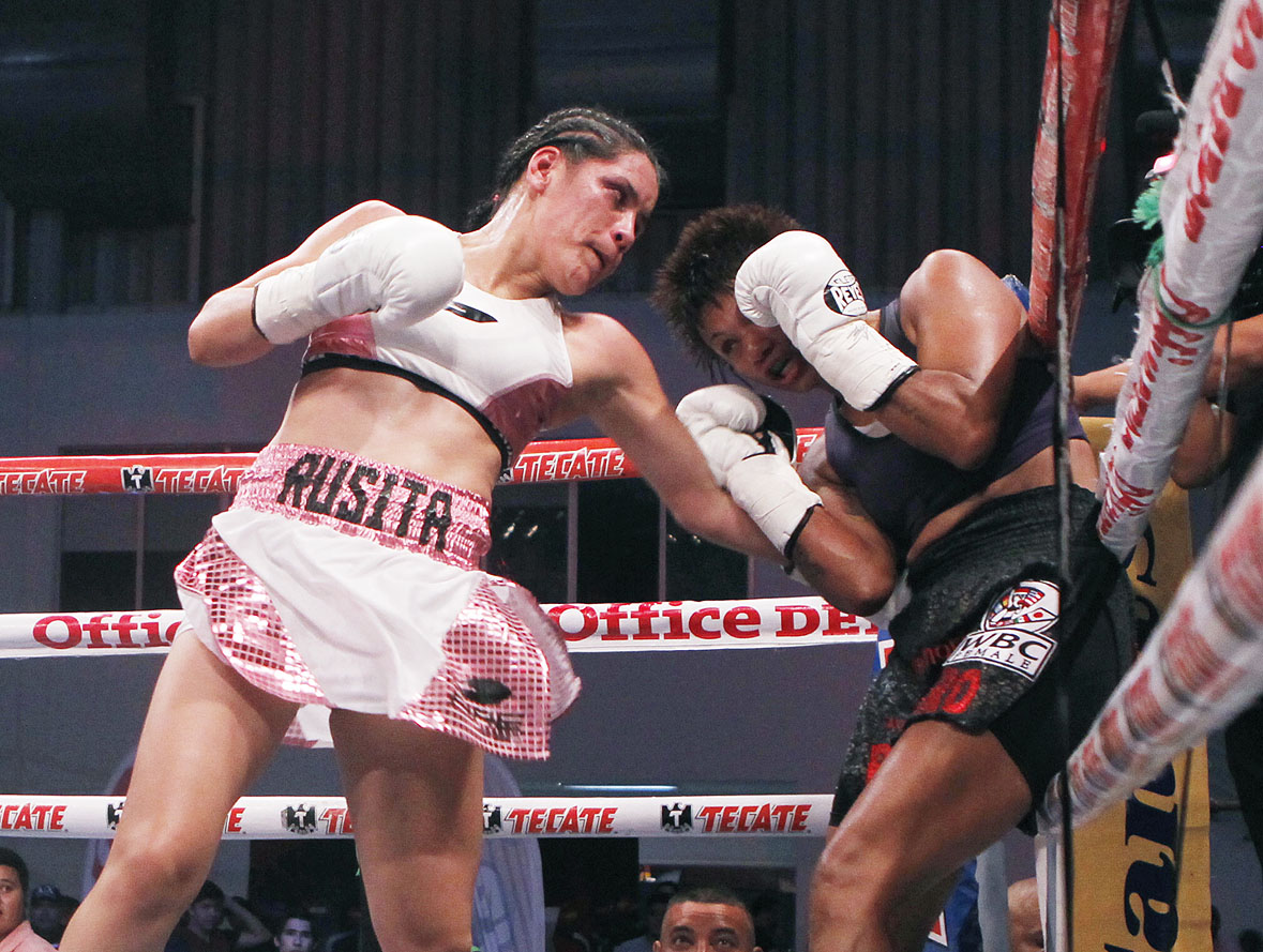Yazmín 'Rusita' Rivas retuvo título supergallo CMB; 'Tornado' Sánchez ...