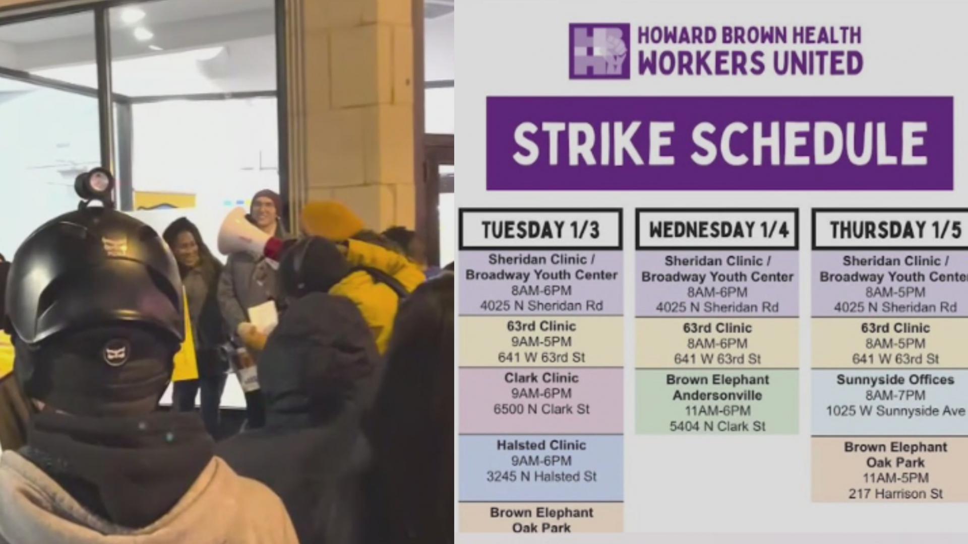 Empleados del Howard Brown Health realizarán una huelga de tres días ...