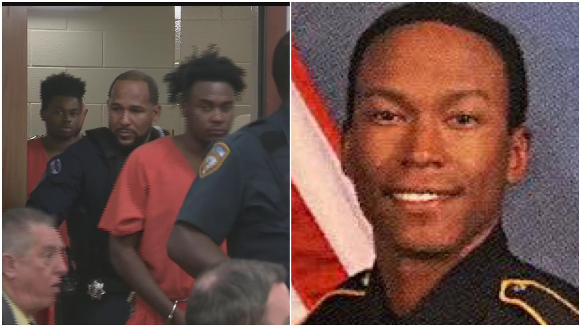 Fijan fianza a los acusados de la muerte del oficial del condado de ...