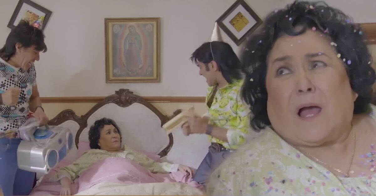 Albertano y el Vítor espantan a Doña Cuca al felicitarla por su ...