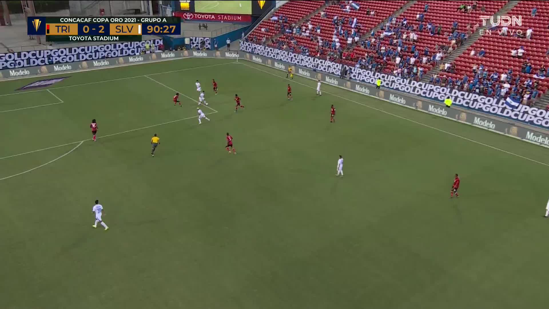 ¡GOL! anota para El Salvador. Walmer Martinez | Deportes Copa Oro ...