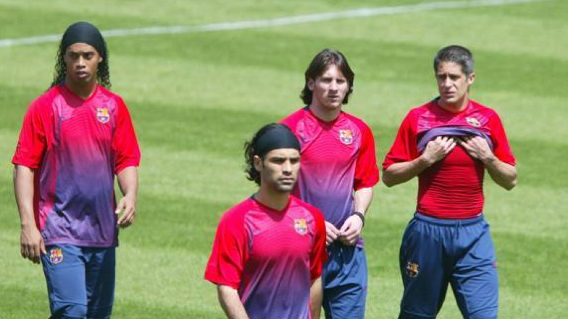 Márquez y Dinho, parte del último XI previo a 'era Messi' | Deportes ...