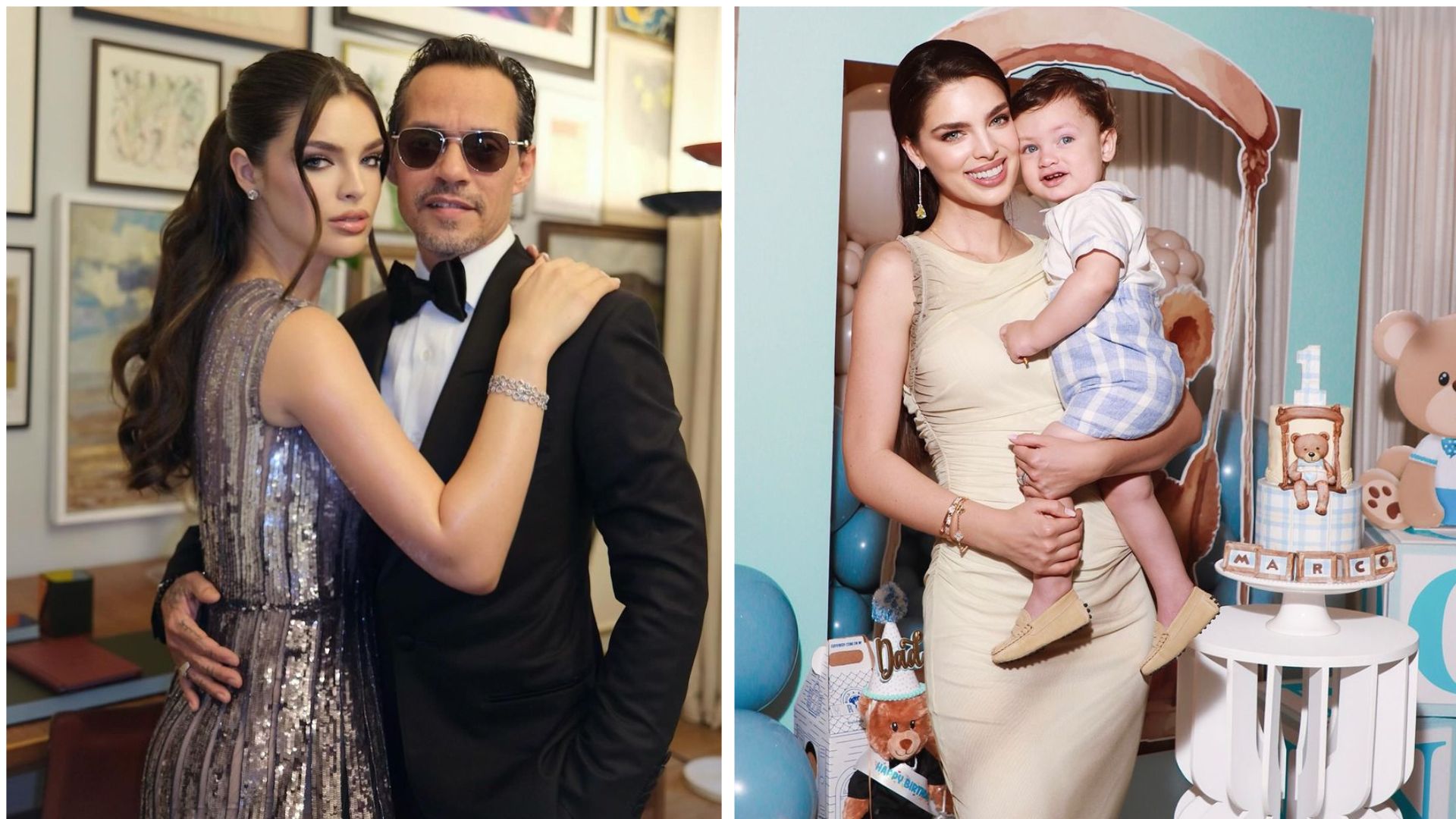 Nadia Ferreira celebra el primer cumpleaños de su hijo y despeja las dudas de su nombre, Marc ...