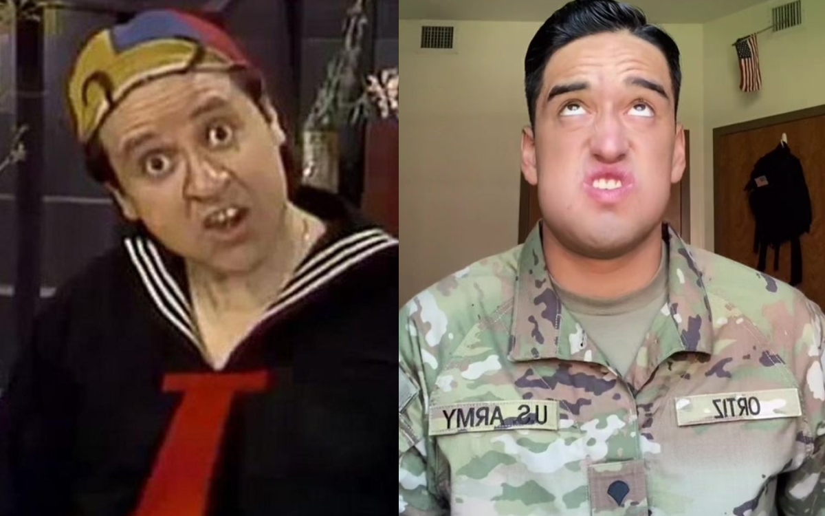 Él es Eduardo Ortiz, el militar que se hizo viral por parecerse a Kiko ...
