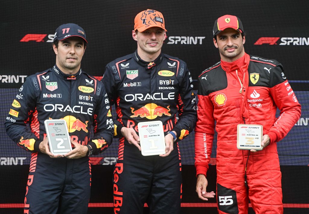 Max Verstappen ganó el sprint del GP de Austria; Checo Pérez quedó de segundo | TUDN Fórmula 1 ...