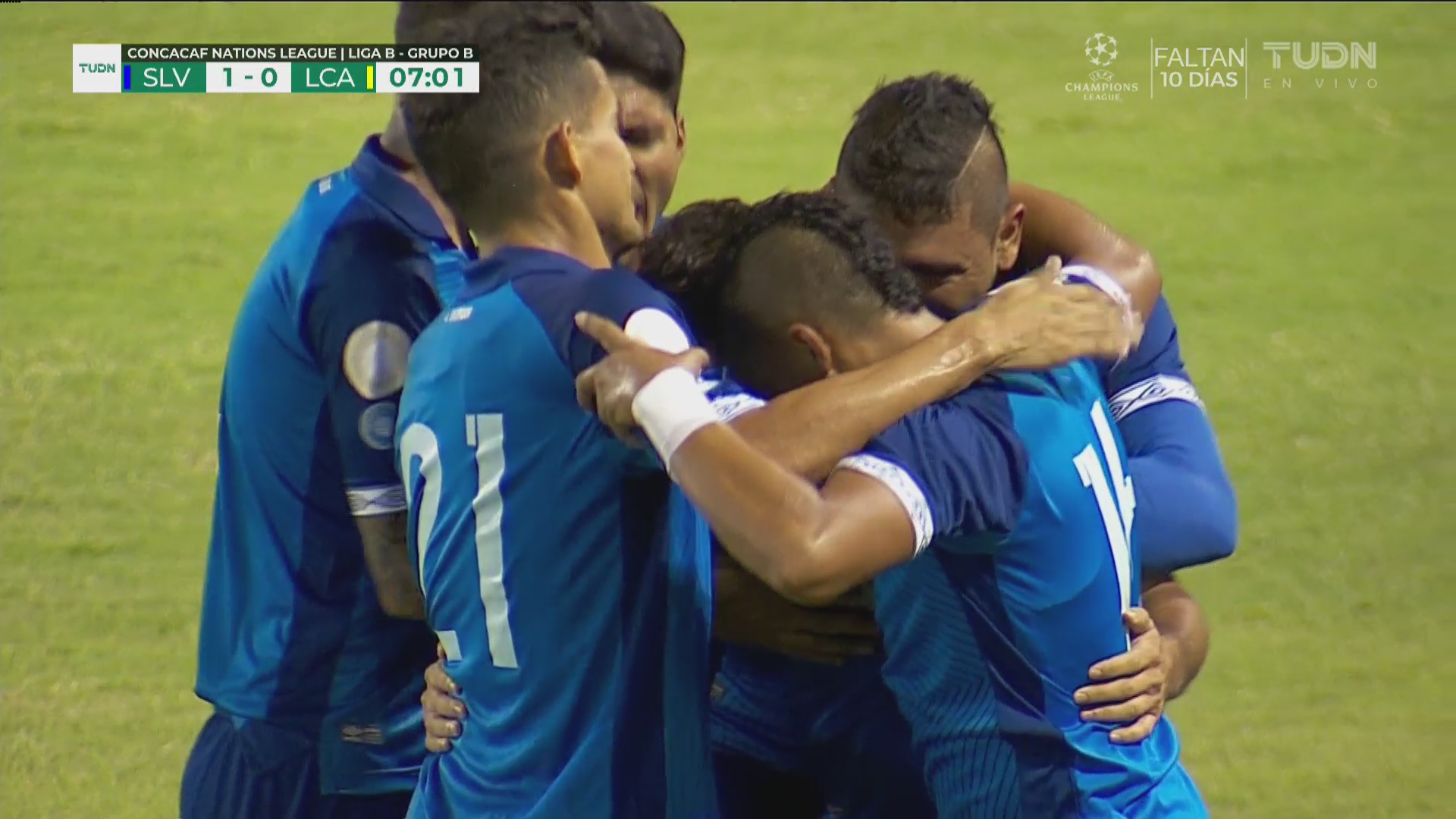 El Salvador vs. Santa Lucía: golazo de Narciso Orellana para el 1-0 ...