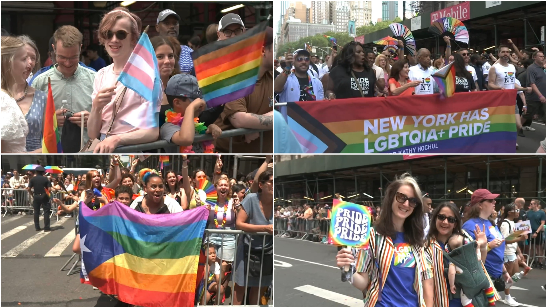 Nueva York: Comunidad LGBT+ marcha por su orgullo: "Nuestra intención ...