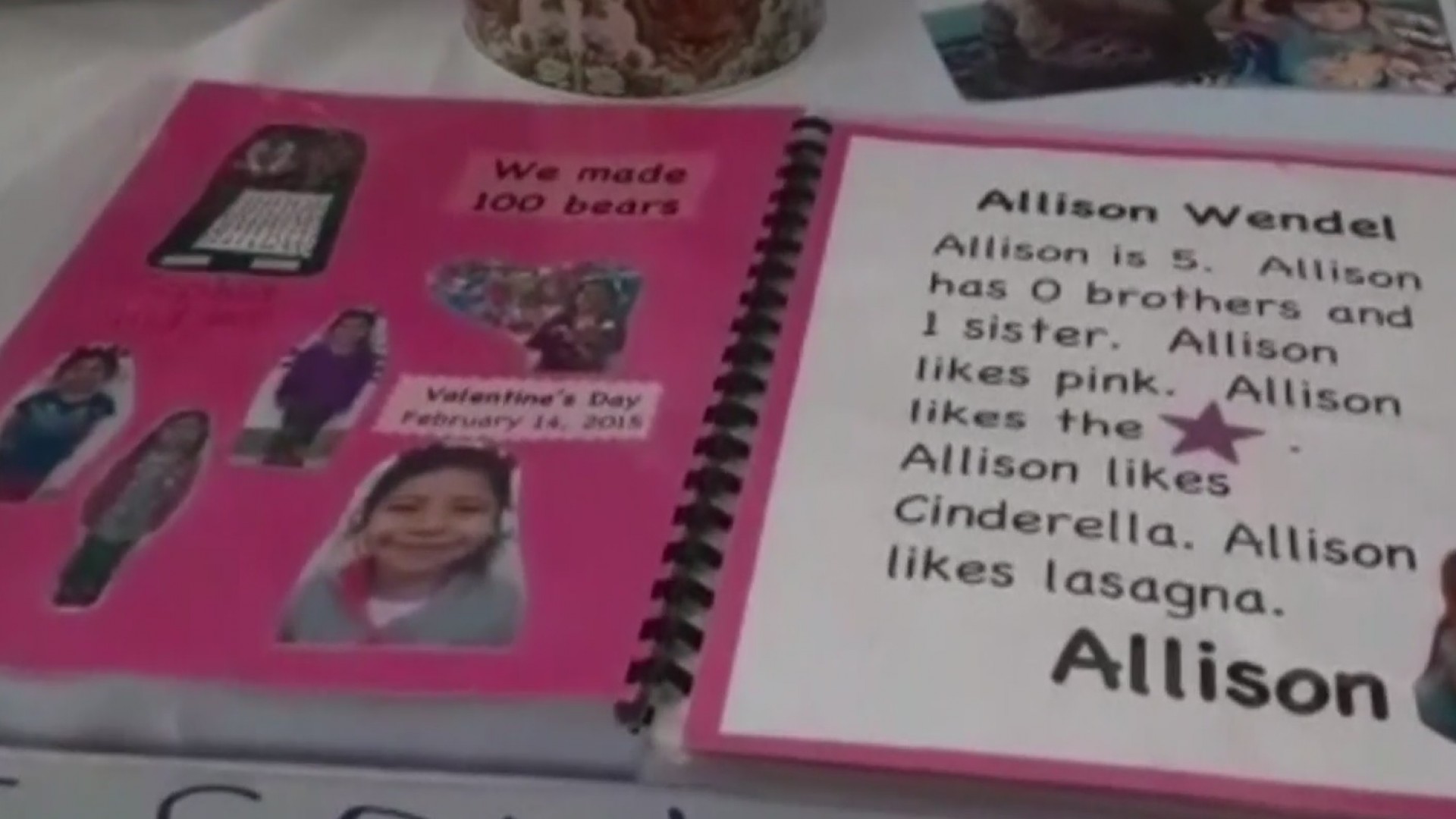 Recaudan fondos para ayudar a la familia de Allison Wendell, la niña ...