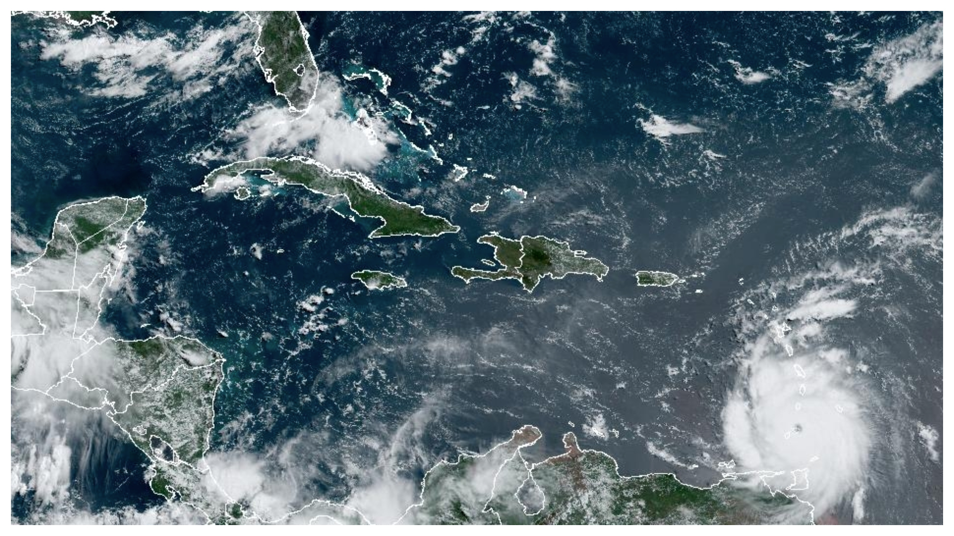 Huracán Beryl amenaza al Caribe como un poderoso categoría 4 con ...