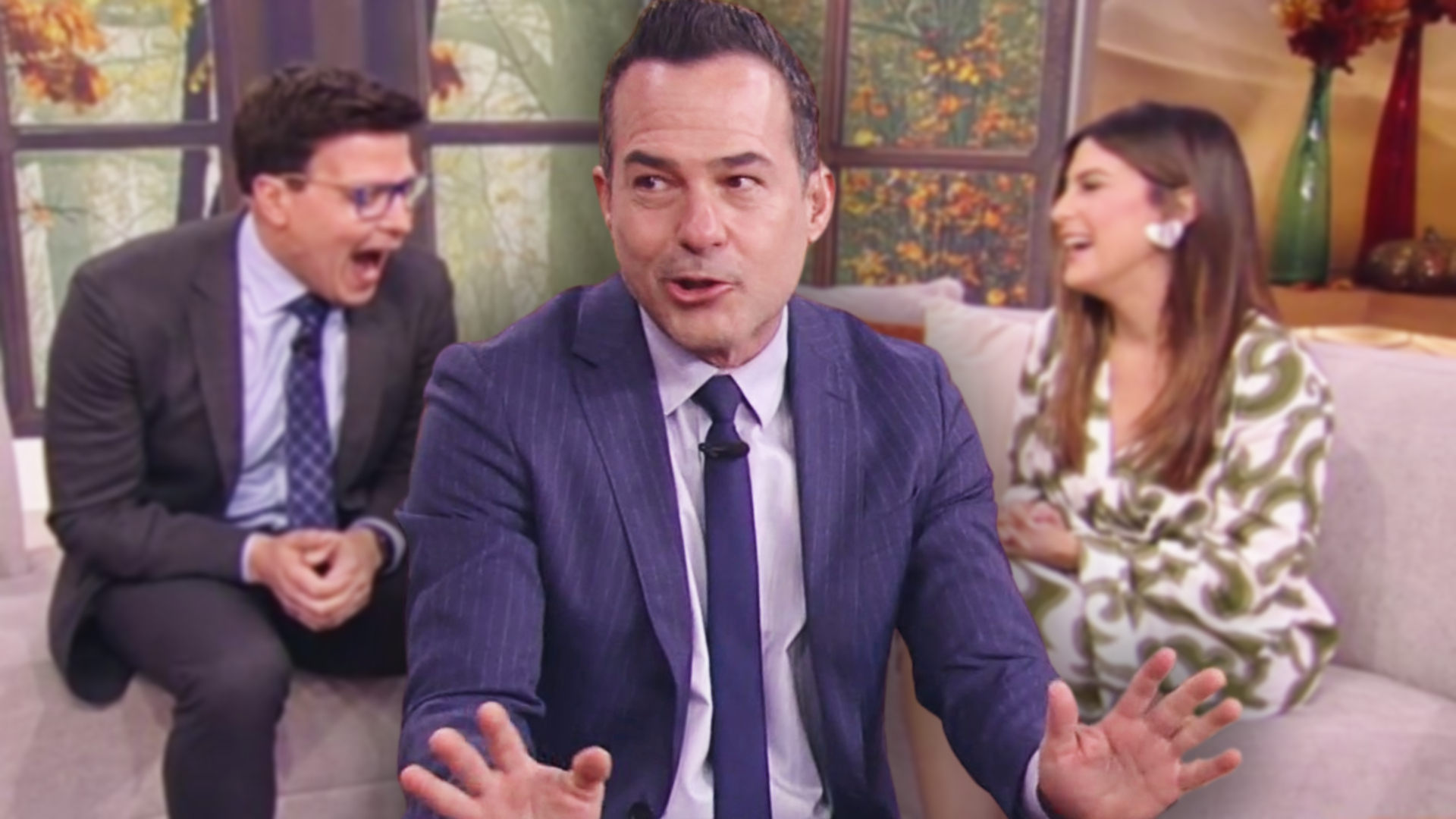 Carlitos Calderón se quitó el zapato para mostrar sus pies en el show y ...