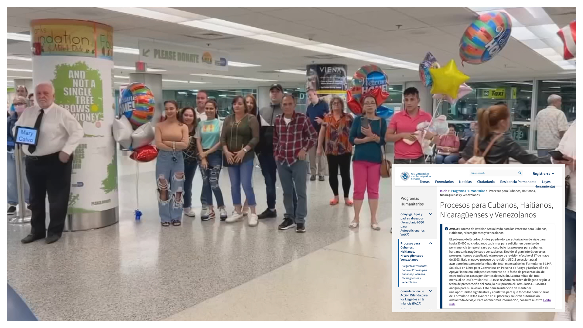 Se acerca fecha del juicio que podría suspender el parole humanitario ...