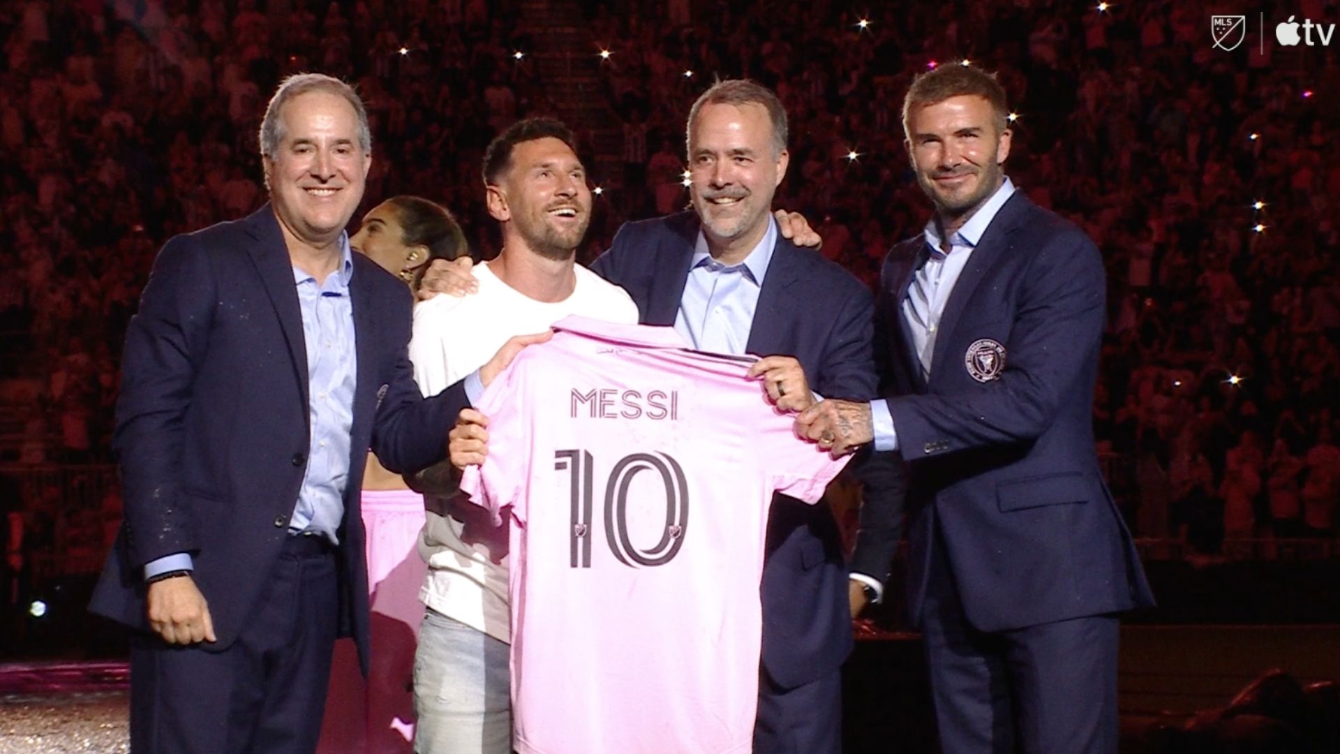 ¡Bienvenido! La espectacular presentación de Messi con Inter Miami | TUDN MLS | TUDN