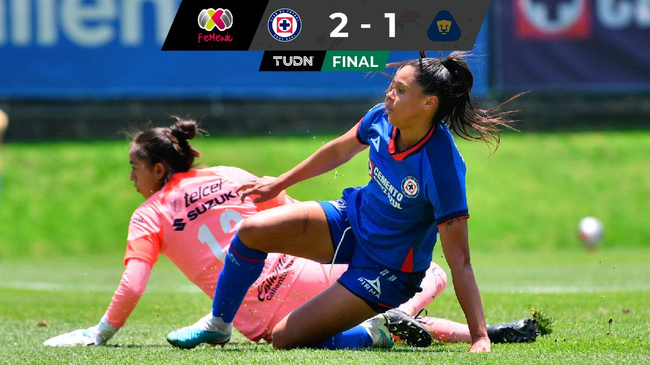 Cruz Azul 2-1 Pumas, Liga MX Femenil Apertura 2023: resultado, goles y resumen | TUDN Liga MX ...