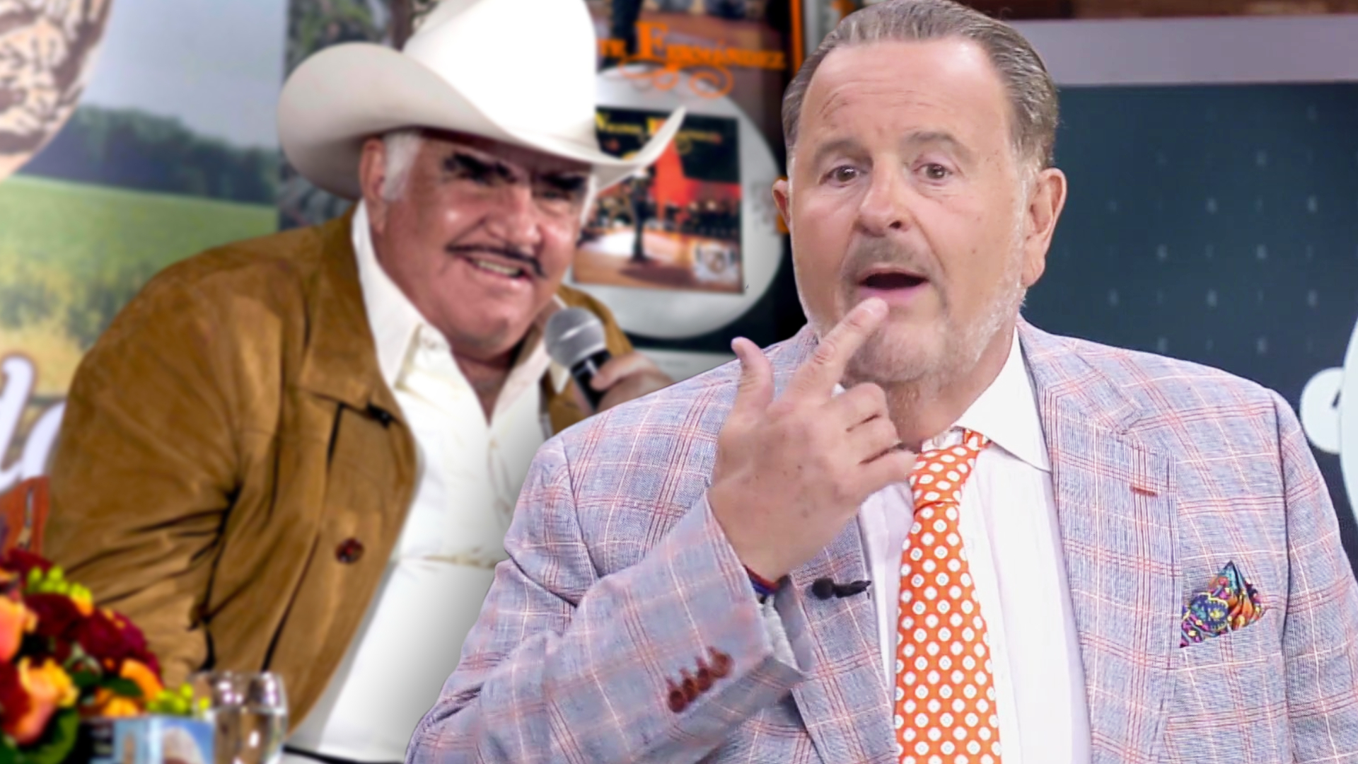 Raúl aparece con nuevo look y las comparaciones con Vicente Fernández no se hacen esperar ...